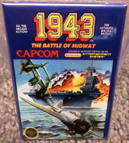 1943 Nintendo NES Vintage Game Box 2"x3" Fridge Locker MAGNET | eBay UK