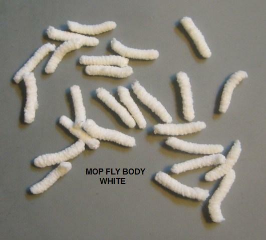 25 MOP FLY Bodies..The MOP FLY..many colors to choose from..COMBINE ...