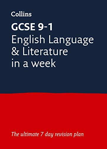 GCSE 9-1 English Language and Literature In A Week: Ide by Kirby, Ian ...