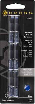 Cross Ink Cartridges in Blue - Pack of 6 - NEW - 8920 | eBay