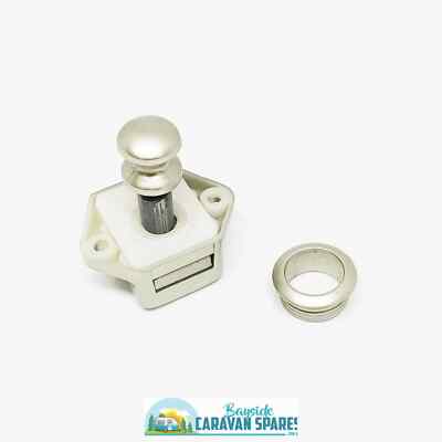 CAMEC 13 MM NICKLE CATCH SET CATCH – ROSETTE – KNOB – STK PLATE | eBay ...