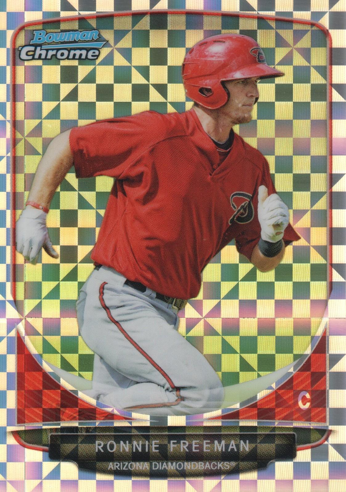 2013 Bowman Chrome Minis - Ronnie Freeman #104 X-Fractor /100 (RC) for ...