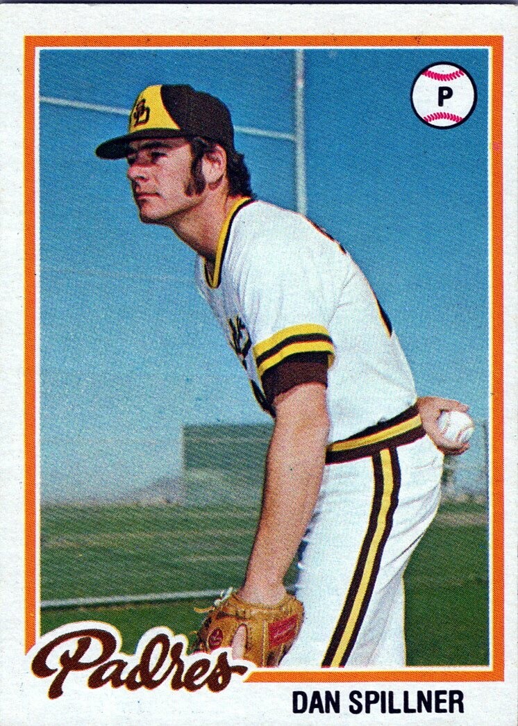 1978 Topps #488 Dan Spillner San Diego Padres EX | eBay
