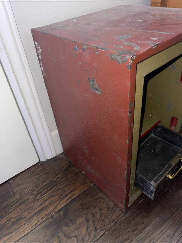 Antique Safe Late 1800s Wrought Iron Fire Resisting Safe | eBay