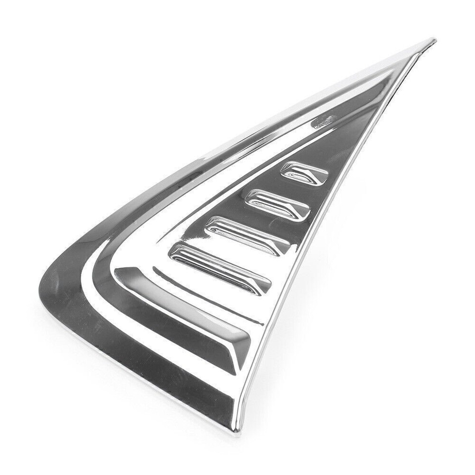 ABS Car Side Fender Air Vent Cover Trim Chrome for Toyota CHR C-HR 2016 ...