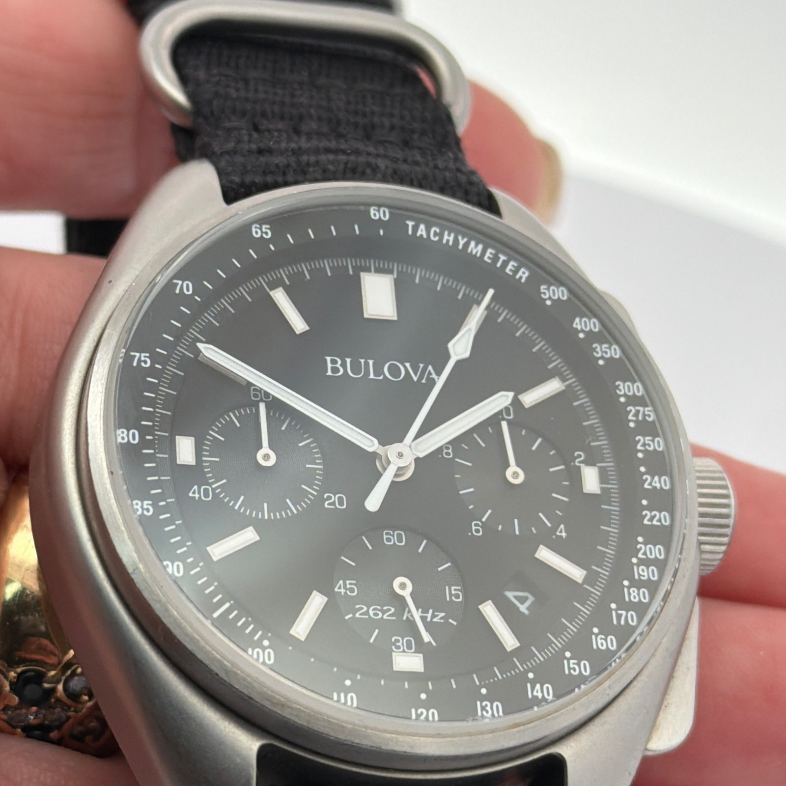 Bulova Moon Watch Apollo 15 Special Edition 96B251 Special Edition ...
