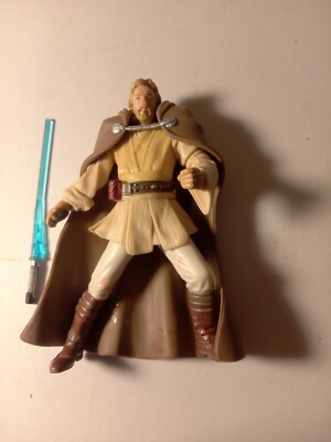 Hasbro Star Wars Attack of the Clones ATOC Obi-Wan Kenobi FIGURINE ONLY ...
