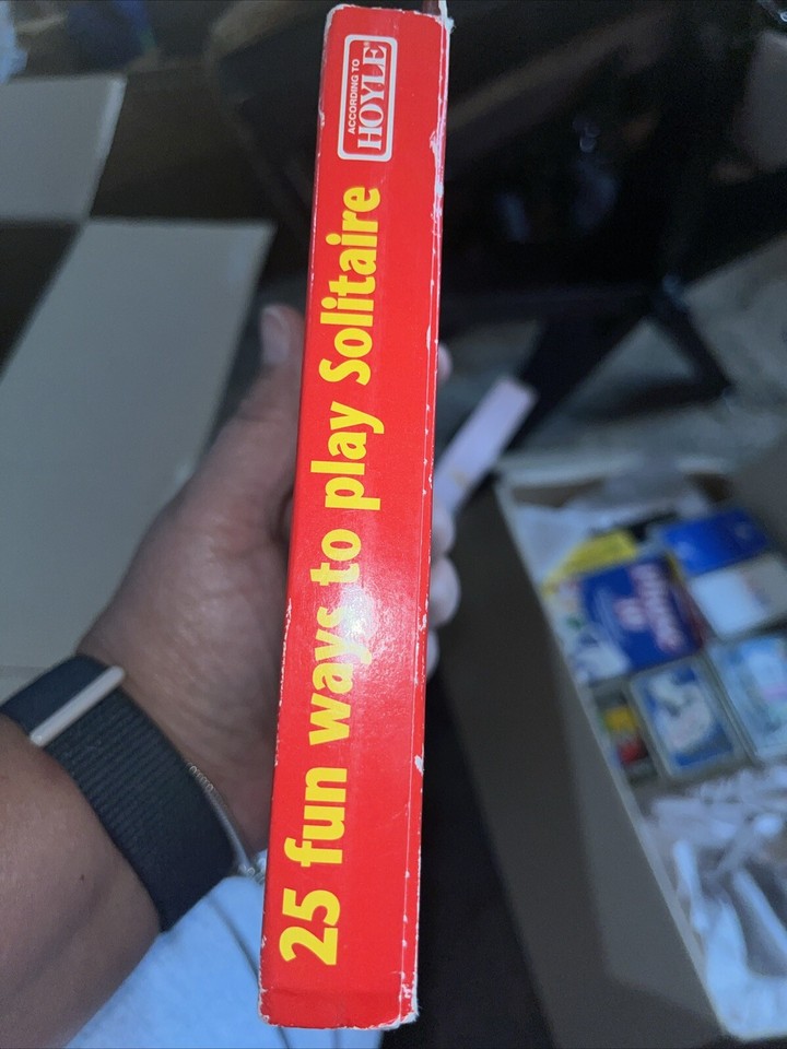 VTG Hoyle Solitaire 25 Fun Games Cards 7260 1995 HTF NOB NEW | eBay