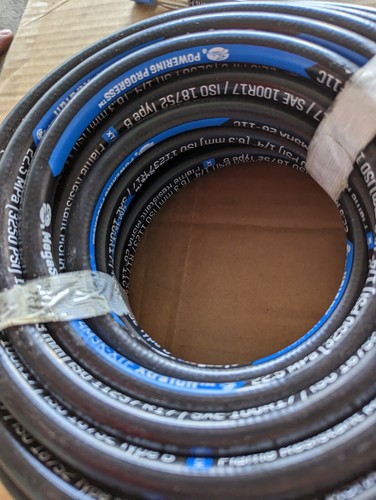 NEW OEM GATES 50FT FIRE RESISTANT HYDRAULIC HOSE 2752598 3250 PSI ...