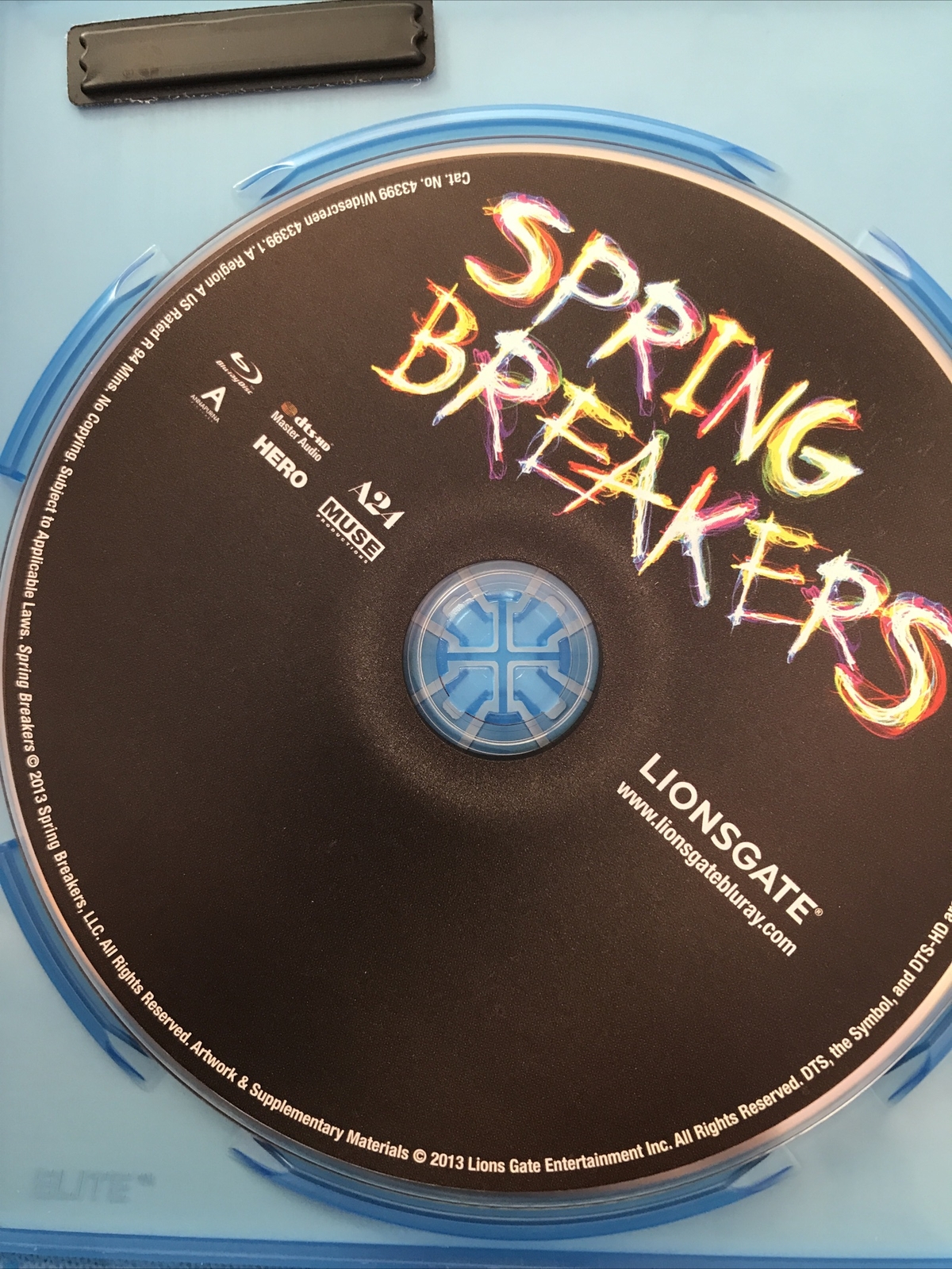 Spring Breakers (Blu-ray, 2013). Like New. Selena Gomez, James Franco ...