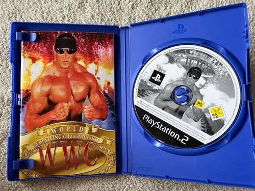 WWC World Wrestling Championship Sony Playstation 2 PS2 PAL English CIB ...