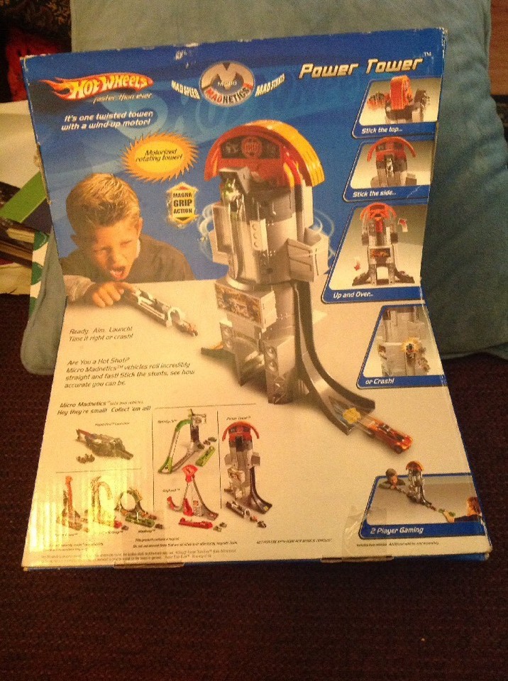 Hot Wheels Micro Madnetics Power Tower. Mattel. | eBay