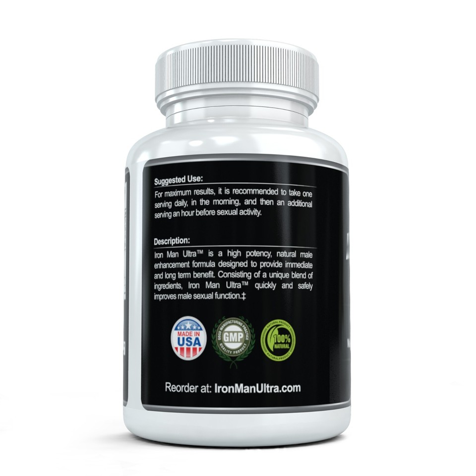 Iron Man Ultra: The Ultimate Male Enhancement Pills for Rock-Hard ...