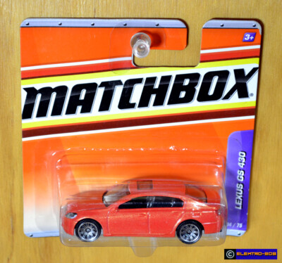 Matchbox Lexus GS 430 [Orange] - New/Sealed/XHTF [E-808] | eBay Australia