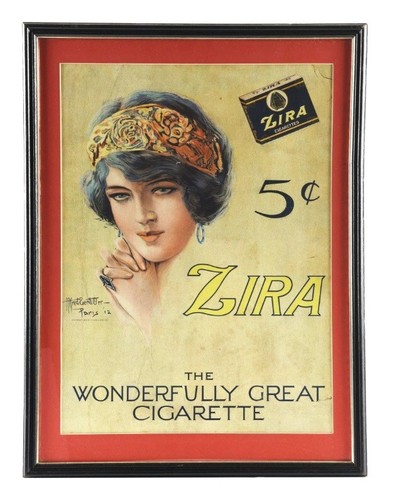 c1912 Lorillard Tobacco Advertising Poster Artist Alfred Orr - Zira ...