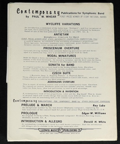 Songs Of Nyasaland Sheet Music Score Ludwig Suite Symphonic Albert ...