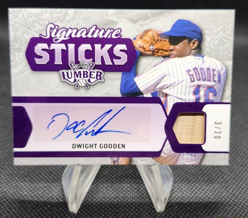 2022 Leaf Lumber - Dwight Gooden - Purple "Signature Sticks" Auto/Bat ...