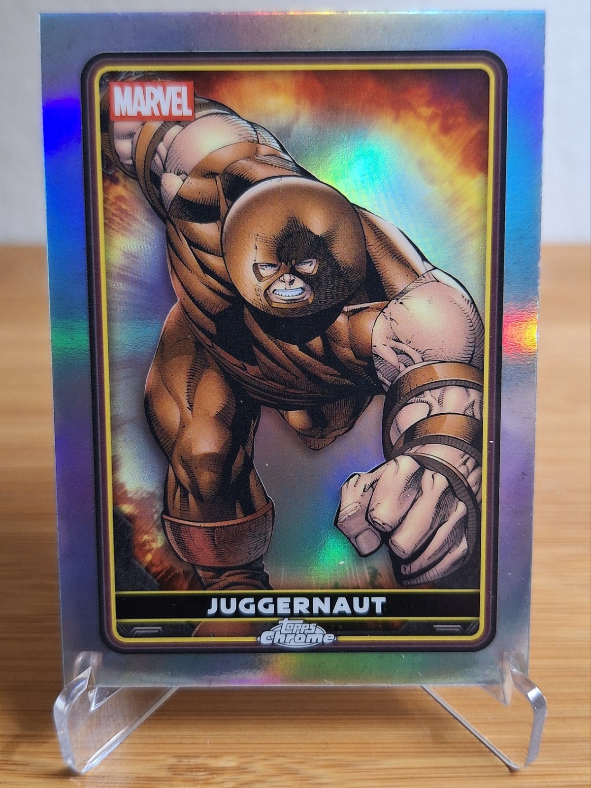 2025 Topps Chrome Deadpool Juggernaut Refractor #9 | eBay