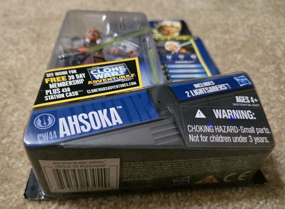 STAR WARS The Clone Wars CW44 AHSOKA Hasbro BNISP | eBay