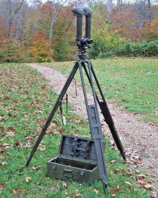 Military M65 Binocular Periscope Trench Artillery Battery M17 Tripod ...