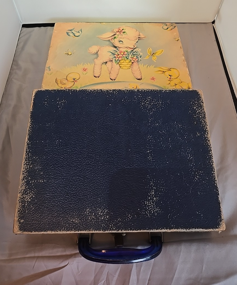 Vintage Magaret Holbrook 1950's Toy Suitcase Lamb/ Easter | eBay