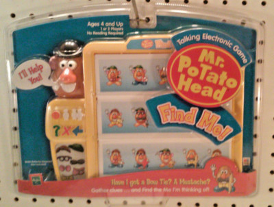 NEW - MR POTATO HEAD GAME - HASBRO - MADE IN 1999 - TALKING ELECTRONIC ...