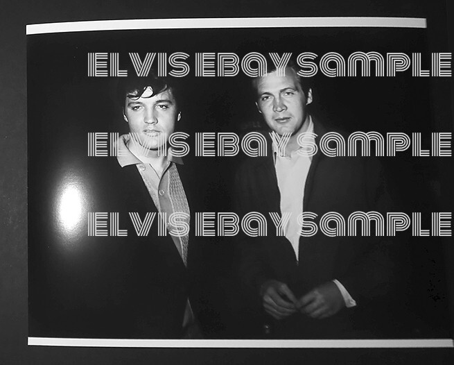 ELVIS PRESLEY w LEE MAJORS 1967 movie set CANDID~ 8x10 Photo from ...