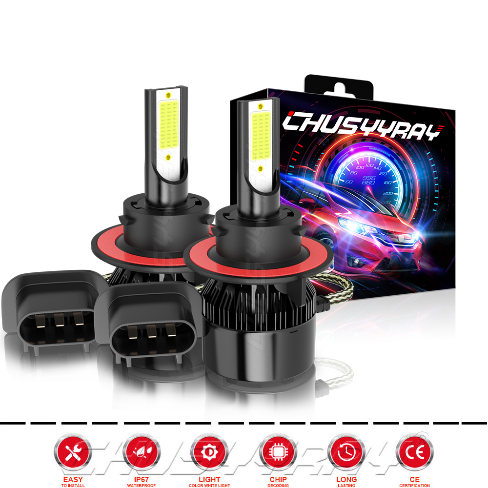 For Nissan NV200 2013-2019-2X 2 Side 9008 / H13 LED Headlight 6000K ...