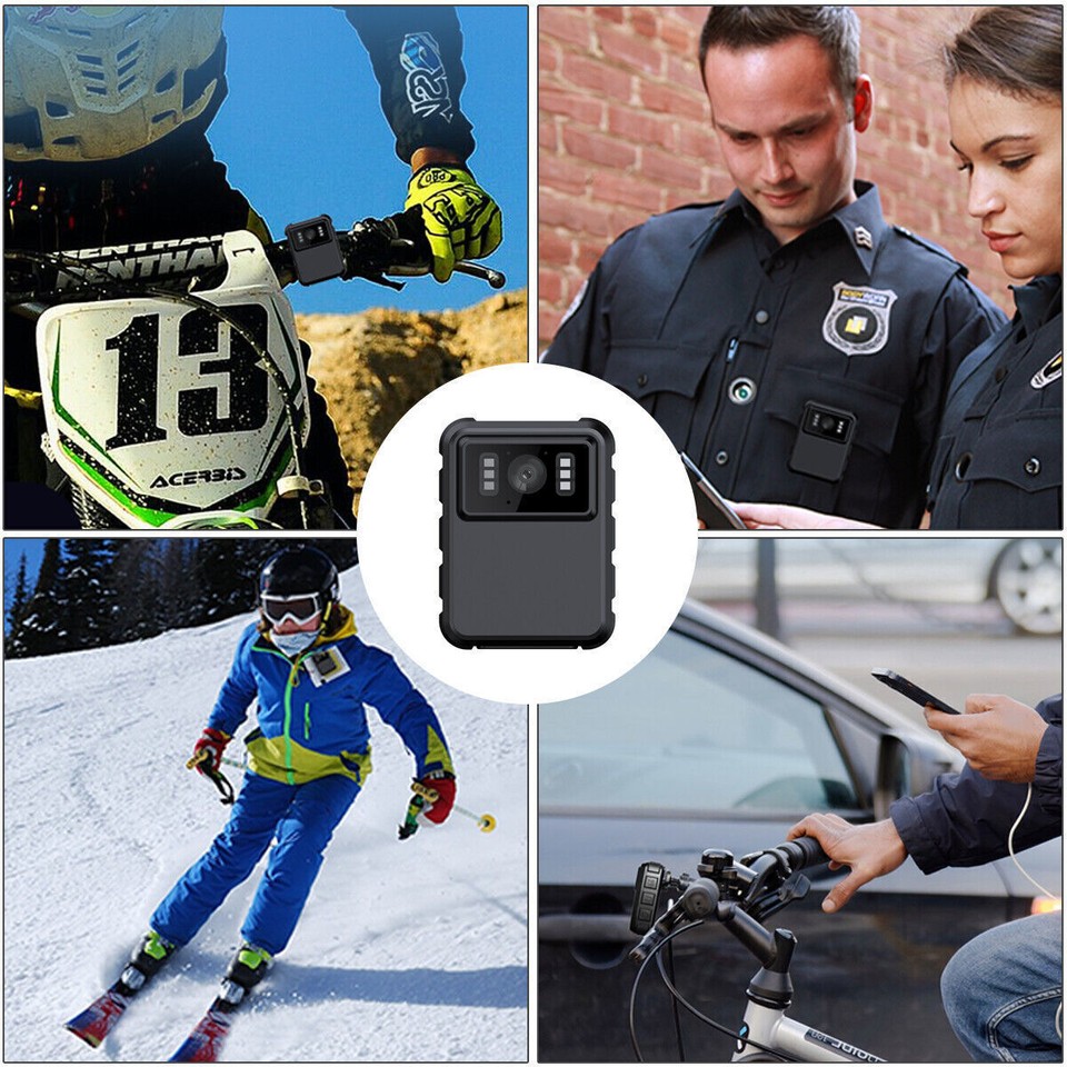 4K 1080P Audio Video DVR IR Night Cam WIFI HD Camcorder Mini Police ...