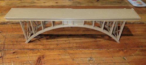 N Scale Railroad or Vehicle Truss Arch Bridge 3D Printed | eBay