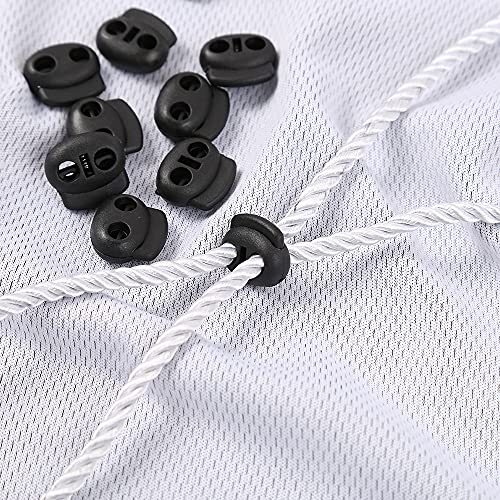 vingol 10 PCS Plastic Cord Locks End Spring Stop Toggle Stoppers for ...