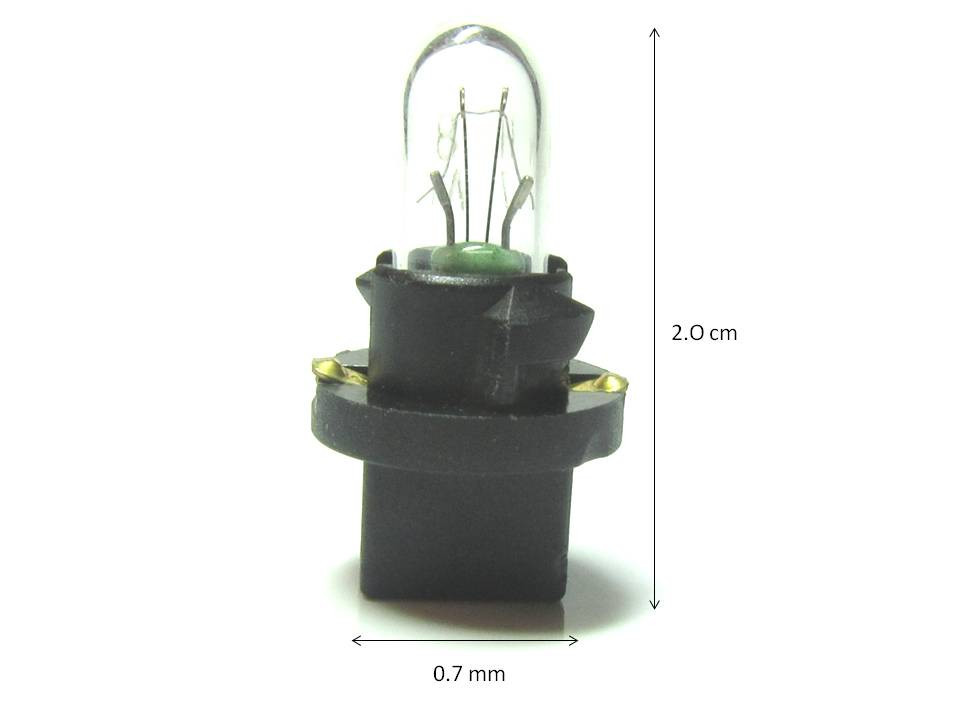 Single unit Honda Accord cluster bulb lamp Square Black T5 Socket Bulb ...