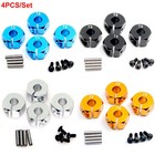 Aluminium Alloy 12mm Wheel Hex Hubs Drive + Pins &Screws Kit For HSP 1/ ...