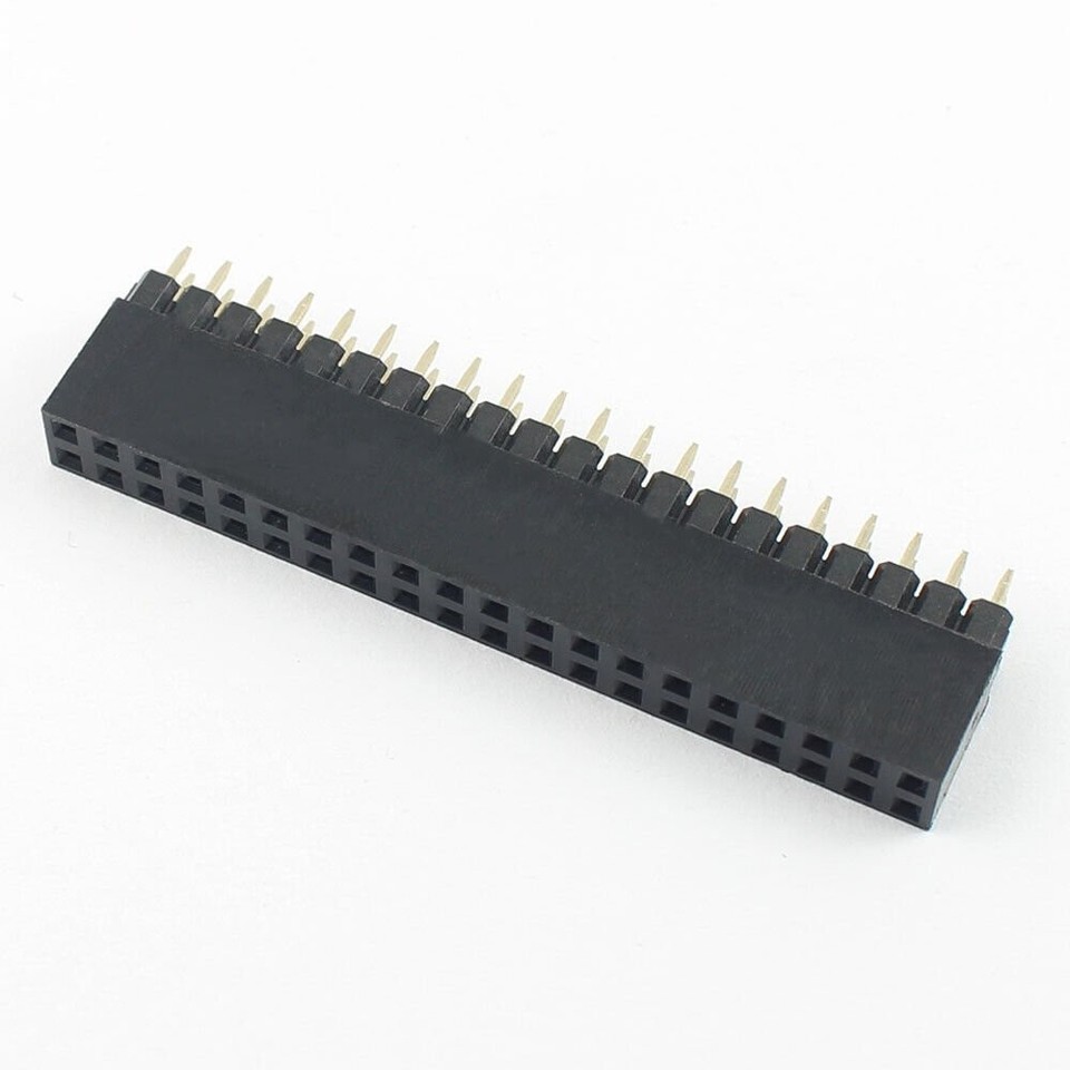 1Pcs 2.54mm Pitch 2x20 Pin 40 Pin Female Double Row Header Strip PC104 ...