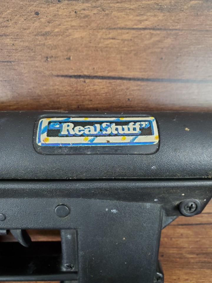 Vtg 1985 IMPERIAL REAL STUFF Machine Gun Water Gun Plastic Toy Sold As ...