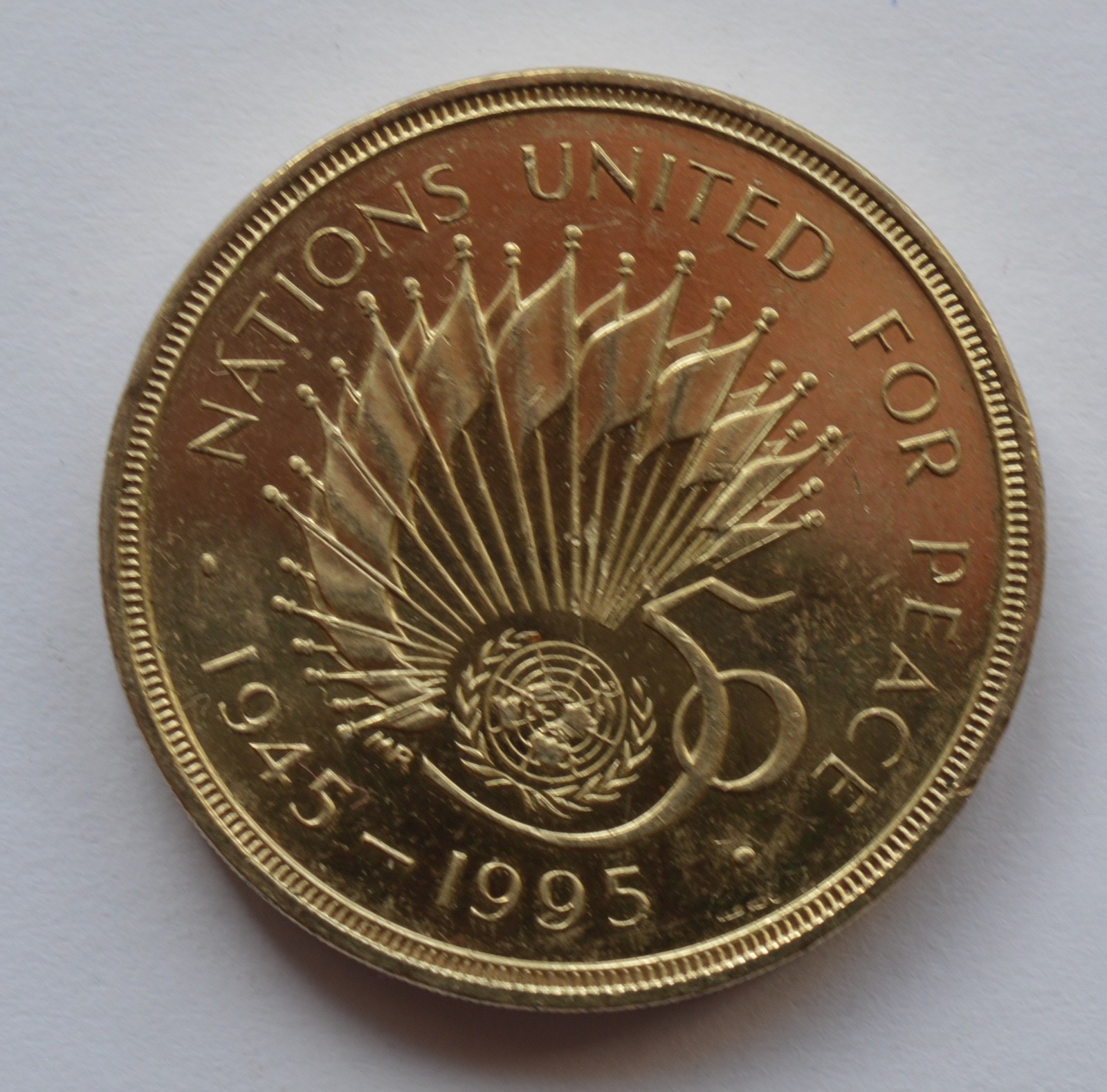 1995 Nations United for Peace Large Old Style £2 Two Pound Coin | eBay UK