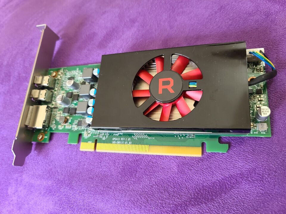Dell AMD Radeon RX 640 4GB GDDR5 Full height Bracket | eBay