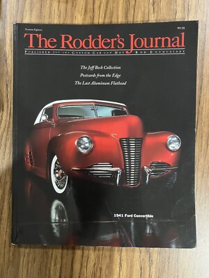 Rodder's Journal #18 Winter 2002 - Jeff Beck Collection - 41 Ford | eBay