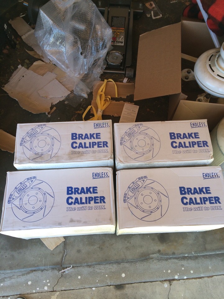 FRS/BRZ Front Endless Brake Calipers | Drilled Rotor | Anodized Finish ...