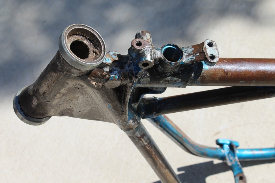 1962 Harley-Davidson Panhead Duo-Glide Drop Seat Frame D2 Date Code | OE