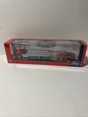 M2 Machines FORD Performance Hauler 1966 FORD C-950 &1987 FORD MUSTANG ...