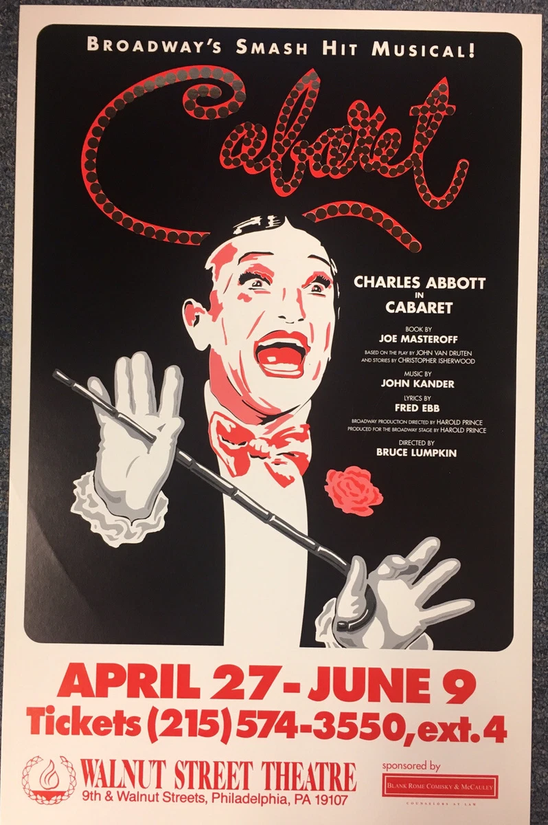 Cabaret Show Poster