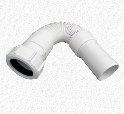Flexible Waste Pipe Coupling Hose Adjustable for 32mm 34mm 36mm Sink ...