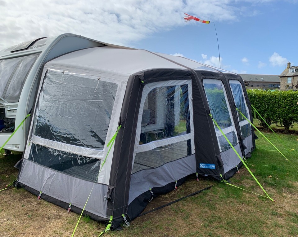 Kampa Rally AIR PRO 260 PLUS inflatable caravan awning (L/H ...