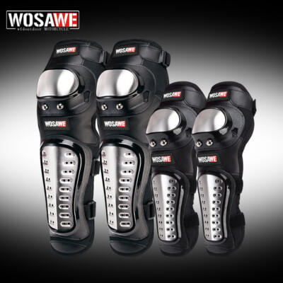 WOSAWE Knee Elbow Pads Protective Guard Set Motorcycle Roller Skate ...