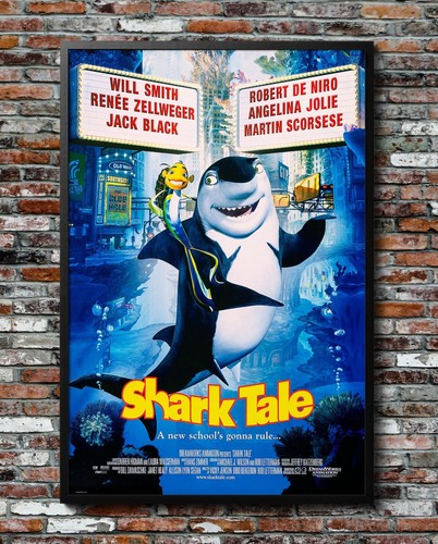 Shark Tale 2004 Movie Poster 24"x36" Glossy Unframed 0454 | eBay