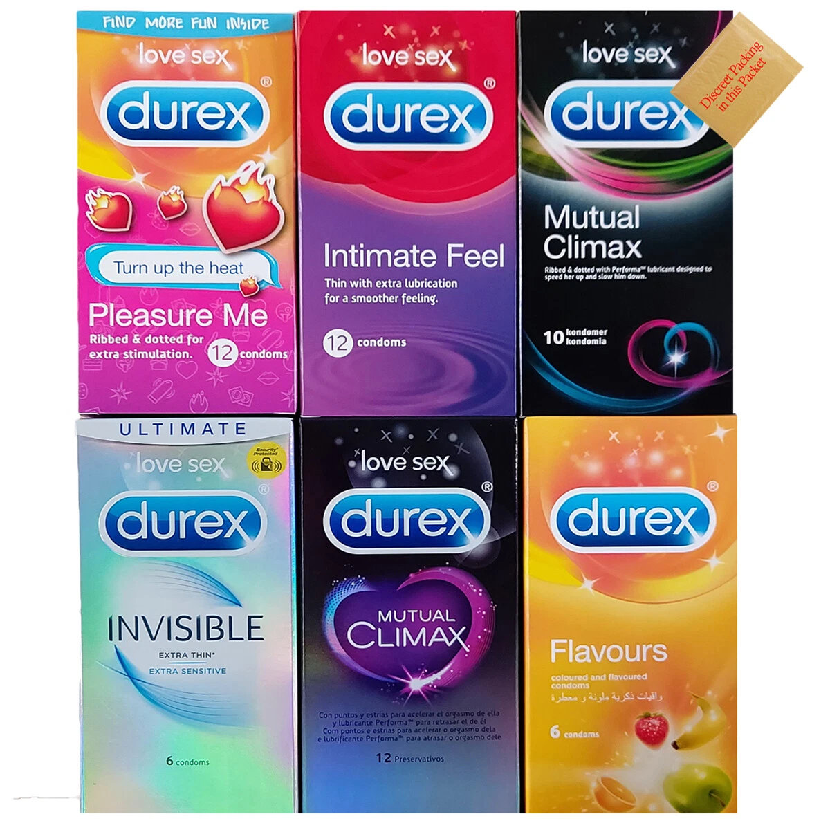 Durex Condoms Types