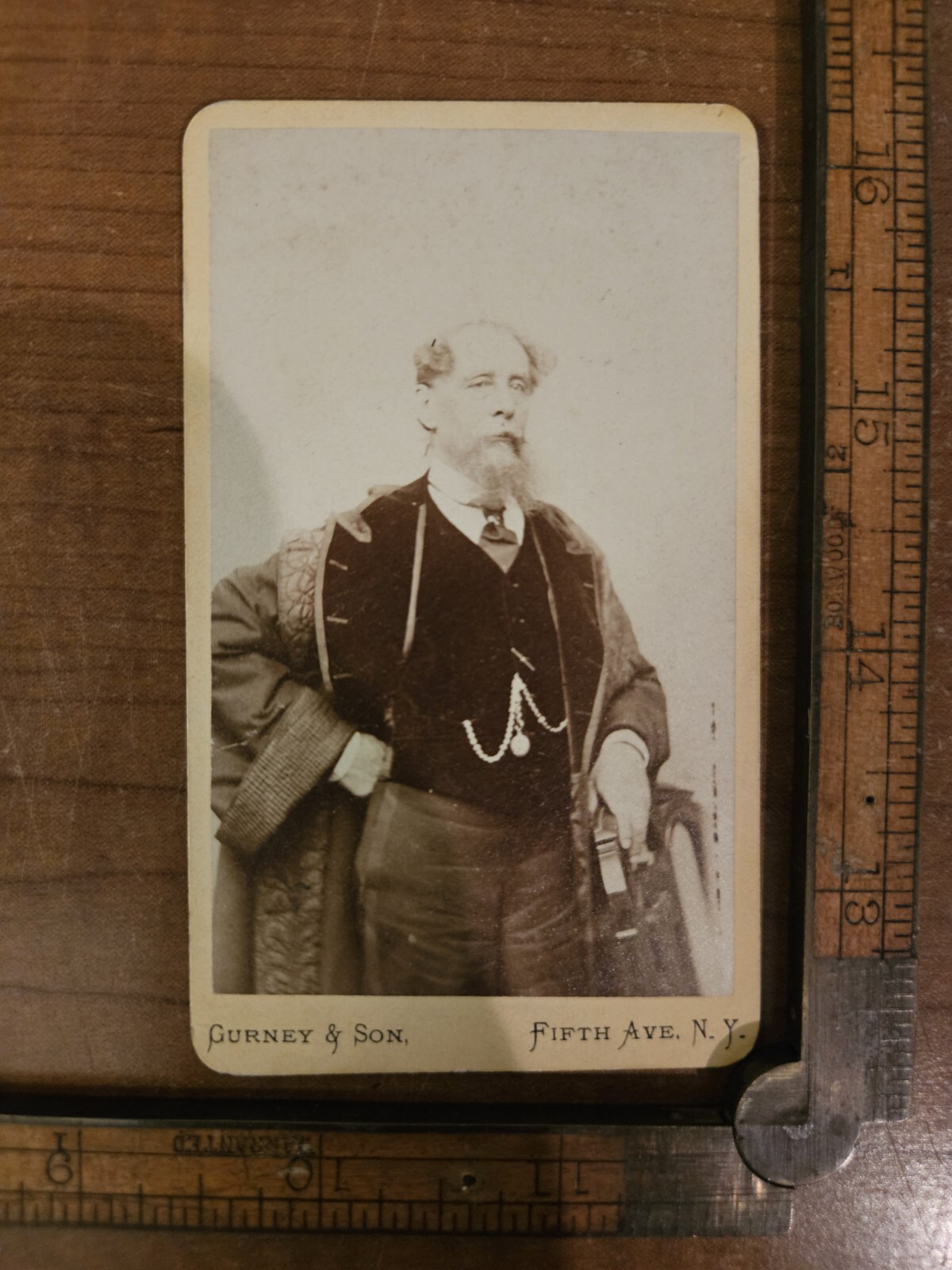 Charles Dickens Writer A Christmas Carol Cdv Photo By Gurney | eBay