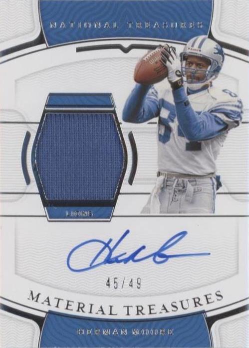2021 Panini National Treasures - Material Treasures Signatures Herman ...