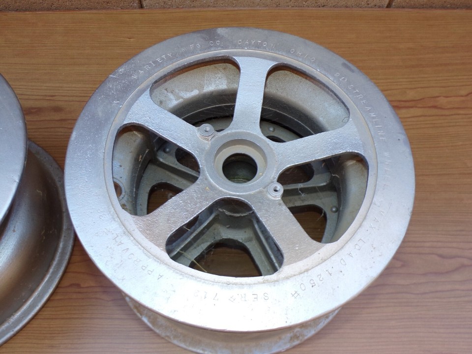 1940s Waco Aircraft Streamline Wheels Variety MFG Co, Dayton OH | eBay